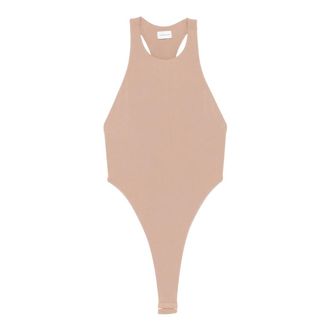 Andamane Femme, Tops, Beige, Taille: 40 FR Fonda Halter Bodysuit
