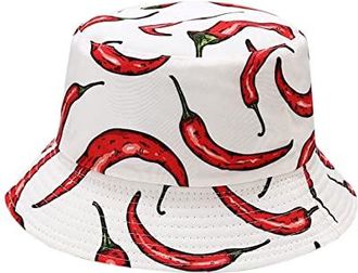 Generic Cocila Chapeaux De Seau Fashion Sun Cap Packable Outdoor Fisherman Hat pour Femmes Et Hommes Casquette Plate Grise (White One Size) Masque De Ski A Ca