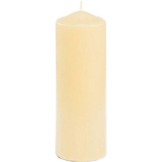 Papstar Cream Pillar Candle 20cm H