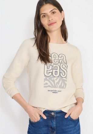 Cecil Langarmshirt mit U-Boot-Ausschnitt
