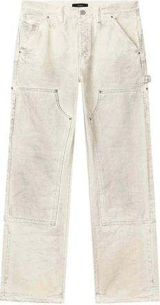 Purple Homme, Jeans, Blanc, Taille: W36 P015 Canvas Carpenter