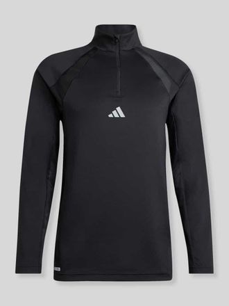 adidas Slim Fit Sport-Langarmshirt mit Logo-Print Modell TECH
