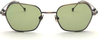 Matsuda Femme, Accessoires, Jaune, Taille: ONE Size Lunettes de soleil M3153