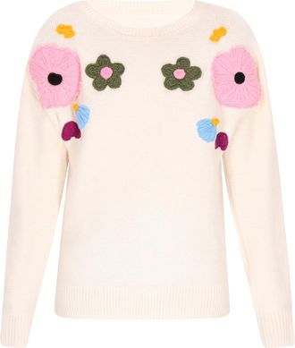 Mymo Pullover Frauen Beige