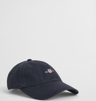 GANT Kinder Shield Cap aus Baumwolltwill (L-XL) EVENING Blau