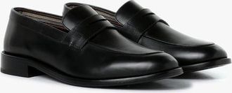 Paul Smith glattes Leder -Mokasin - Schwarz