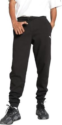 Puma Pantalon de survêtement Rad/Cal DK Cl tricoté, Noir, L Mixte
