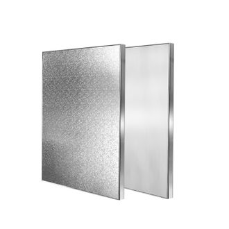 Generic Hitzeschutzplatte aus Aluminiumfolie, Brandschutzplatte K&uuml;che, Isolierfolie D&auml;mmfolie Schutz f&uuml;r Kochen und K&uuml;che, Sch&uuml;tzt Schr&auml;nke vor Hitzesch&auml;den(1