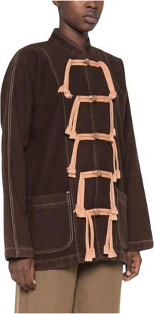 Uma Wang Toggle-Verschluss Jacke - - Jackets - Damen - Braun - S
