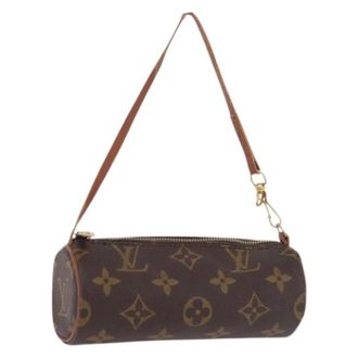 Louis Vuitton Pre-owned Mini Pouch - Femme - Pre-owned - Brun - Taille: ONE Size