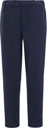 Giorgio Armani Hose mit Stretcheinsatz - Blau