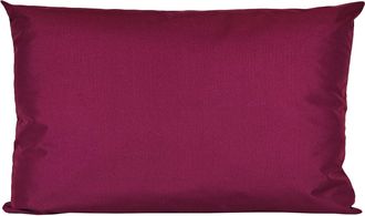 JACK 40x60cm Outdoor Lounge Kissen Dekokissen inkl. XXL-Füllung Wasserabweisend Sitzkissen Garten Stuhl Lotus Effekt, Farbe:Bordeaux