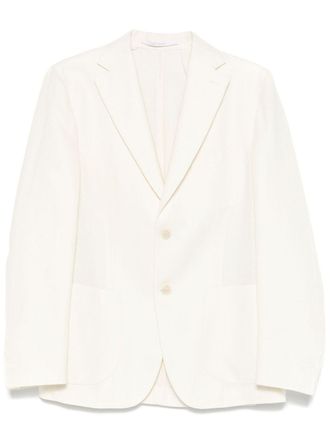 Eleventy blazer &agrave; simple boutonnage - Blanc