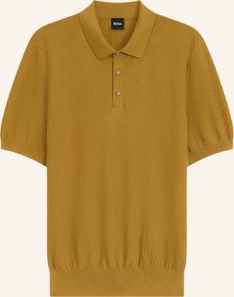 HUGO BOSS Pullover H-Lurazio Regular Fit gold