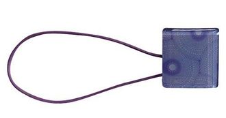 HOME MAISON Raffhalter Geometrische Link Leder Kunststoff/Leder 41 x 6 cm, Parma, 41 x 6 cm