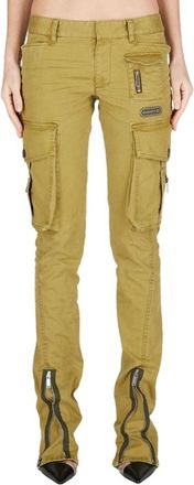 Dsquared2 Cargo Hosen - - Trousers - Damen - Gr&uuml;n - XS
