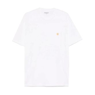 Carhartt Work in Progress Homme, Tops, Blanc, Taille: XL Chase T-Shirt