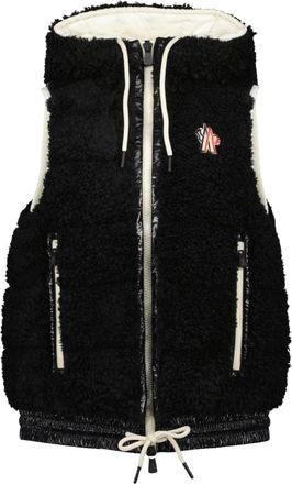 Moncler Femme, Vestes, Noir, Taille: 40 FR Veste Rembourr&eacute;e Sans Manches