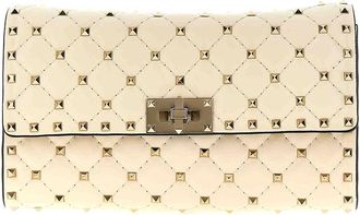 Valentino Garavani Schultertasche - Wei&szlig;