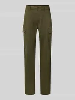 Napapijri Straight Fit Cargohose aus reiner Baumwolle Modell YASUNI