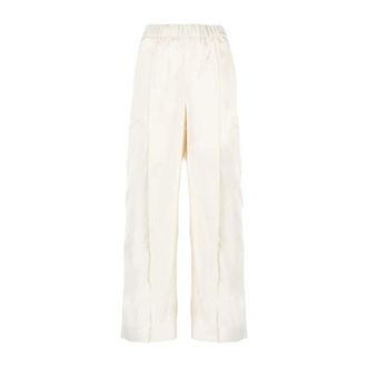 Jil Sander Beige Casual Hose - - Trousers - Damen - Beige - 2XS