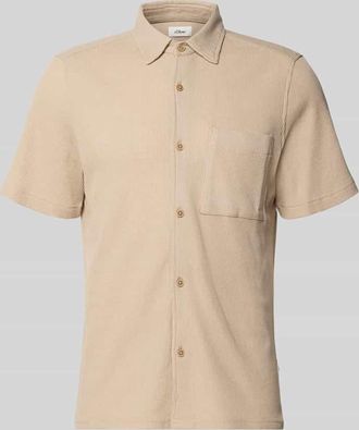 s.Oliver Red Label Regular Fit Freizeithemd aus Baumwoll-Mix