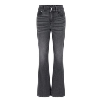Guess Femme, Jeans, Gris, Taille: W33 Flare Jeans