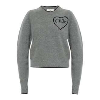 Chlo&eacute; Woll-Rollkragenpullover - - Knitwear - Damen - Grau - L