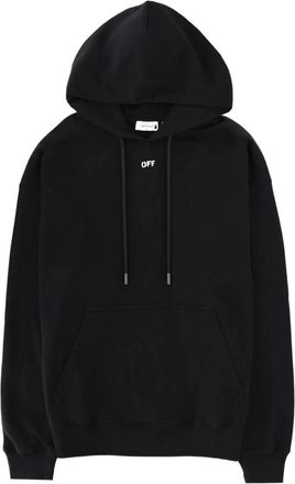 Off-white Homme, Sweatshirts et sweats &agrave; capuche, Noir, Taille: M Sweat &agrave; Capuche Skate Fl&egrave;che 3D Spray