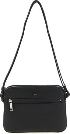 HUGO BOSS Homme, Sacs, Noir, Taille: ONE Size Ray Double Crossbody Bag