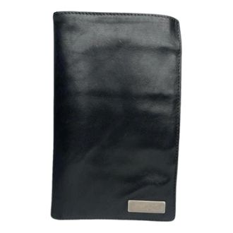 Fendi unisex, Pre-owned, Noir, Taille: ONE Size Portefeuille en cuir Pre-owned