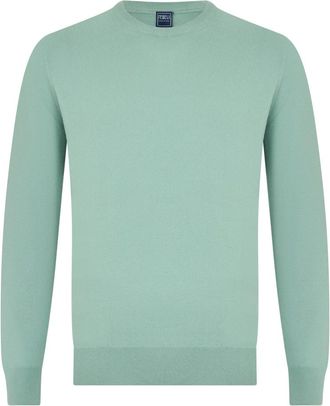 Fedeli Homme, Pulls, Vert, Taille: L Pull ras du cou