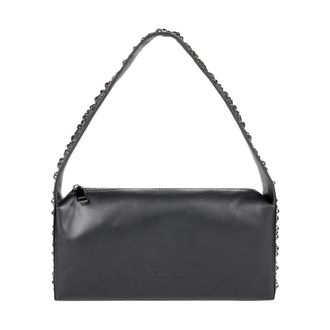 Alma En Pena Handtasche mit Nietenhenkel - - Bags - Damen - Schwarzk - ONE SIZE