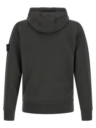 Stone Island Mens Gray Cotton Sweatshirt Clothing