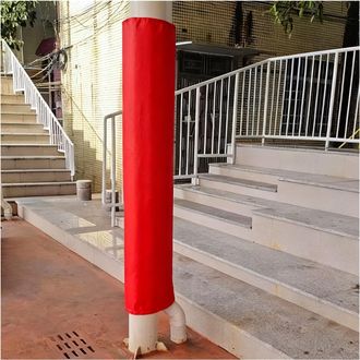 Generic Basketball Pfostenpolster Sicherheits-Schaumstoffpolsterung, Pfostenschutz, 1,20 M Lang, Runde Polsterung/S&auml;ulenabdeckung for Basketball, Turnhalle, G