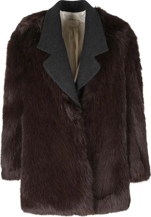 Alysi Pelliccia Super Fur - - Jackets - Damen - Braun - S