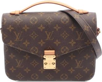 Louis Vuitton 2021-2025 Monogram Pochette Metis satchel - Braun