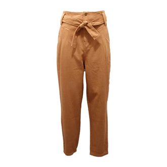 Twinset RUM Stil Damen Hose - - Jeans - Damen - Braun - L