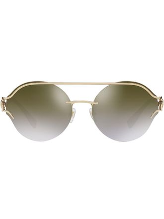 Versace lunettes de soleil V-Powerful - Or