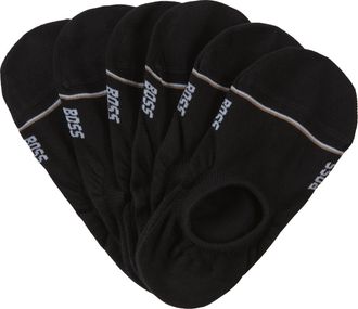 HUGO BOSS Sneakersocken BOSS 3P LC Iconic CC SP W, Damen, Gr. 35-38, schwarz (schwarz 001), Baumwollmischung, Socken Sneakersocken