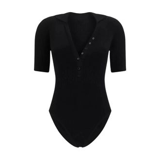 Jacquemus Femme, Tops, Noir, Taille: 34 FR Yauco Bodysuit