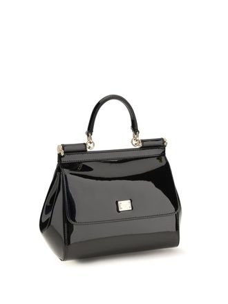 Dolce & Gabbana Sicily Shoulder Bag - Black