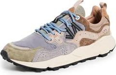 Flower Mountain SNEAKERS Uomo FLOWER MOUNTAIN YAMANO 3 - 2017816 01 1F84 MILITARY GREY-LIGHT BROWN