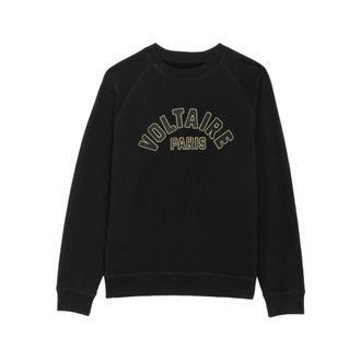Zadig&Voltaire Damen, Sweatshirts & Hoodies, Schwarzk, SGr&ouml;&szlig;e