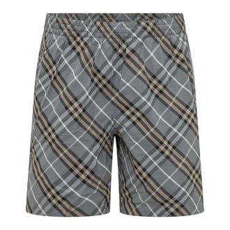 Burberry Check Badeshorts - - Swimwear - Herren - Mehrfarbig - S