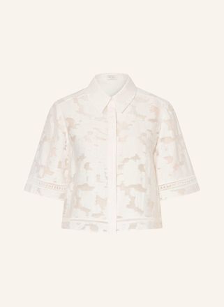 Ted Baker Hemdbluse Khayt Mit Spitze weiss