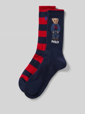 Ralph Lauren Str&uuml;mpfe mit Polo Bear Logo-Detail