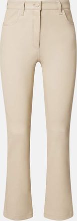 Joseph Pantalon bootcut en cuir