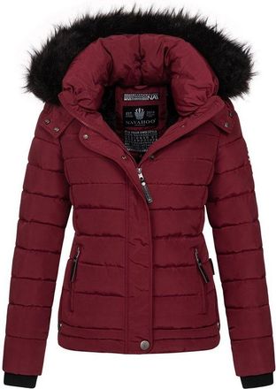 Navahoo Steppjacke Chloe hochwertige Winterjacke mit abnehmbarer Kapuze