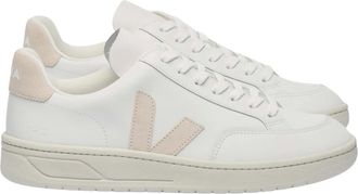 Veja Femme, Chaussures, Blanc, Taille: 40 EU V-12 Leather